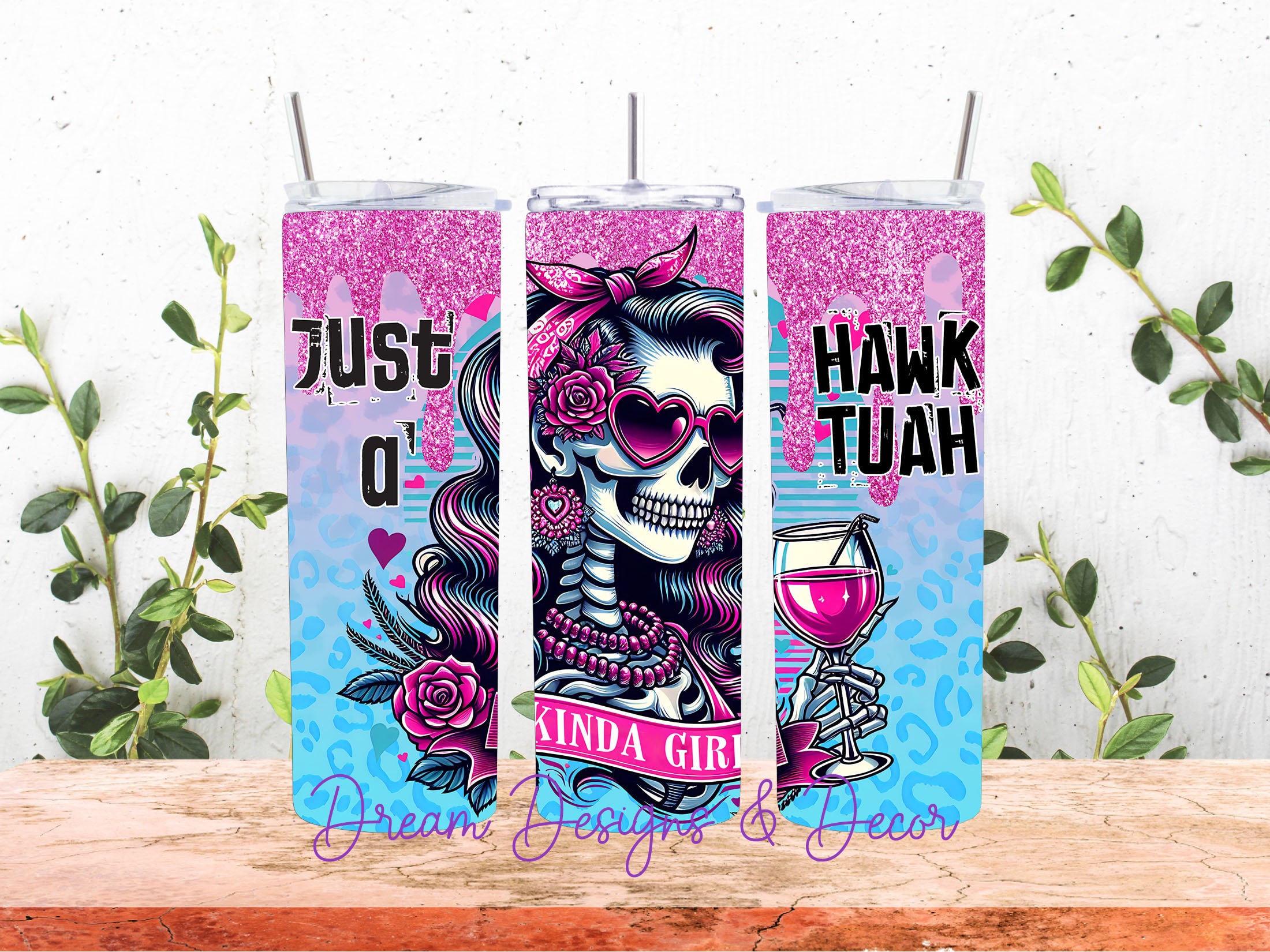 Hawk Tuak Drink Tumbler | Dream Designs & Decor